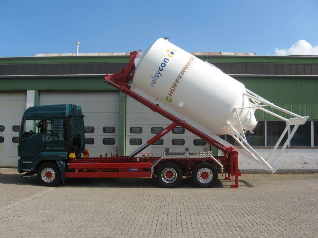 Wechselsysteme - velsycon - Combilift - Silosteller - Silotransport