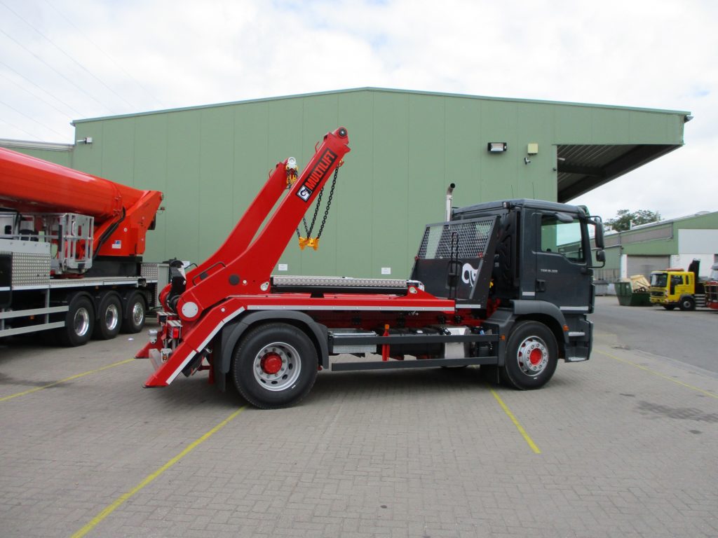 Assembly of roller tipper vehicles & skip loaders